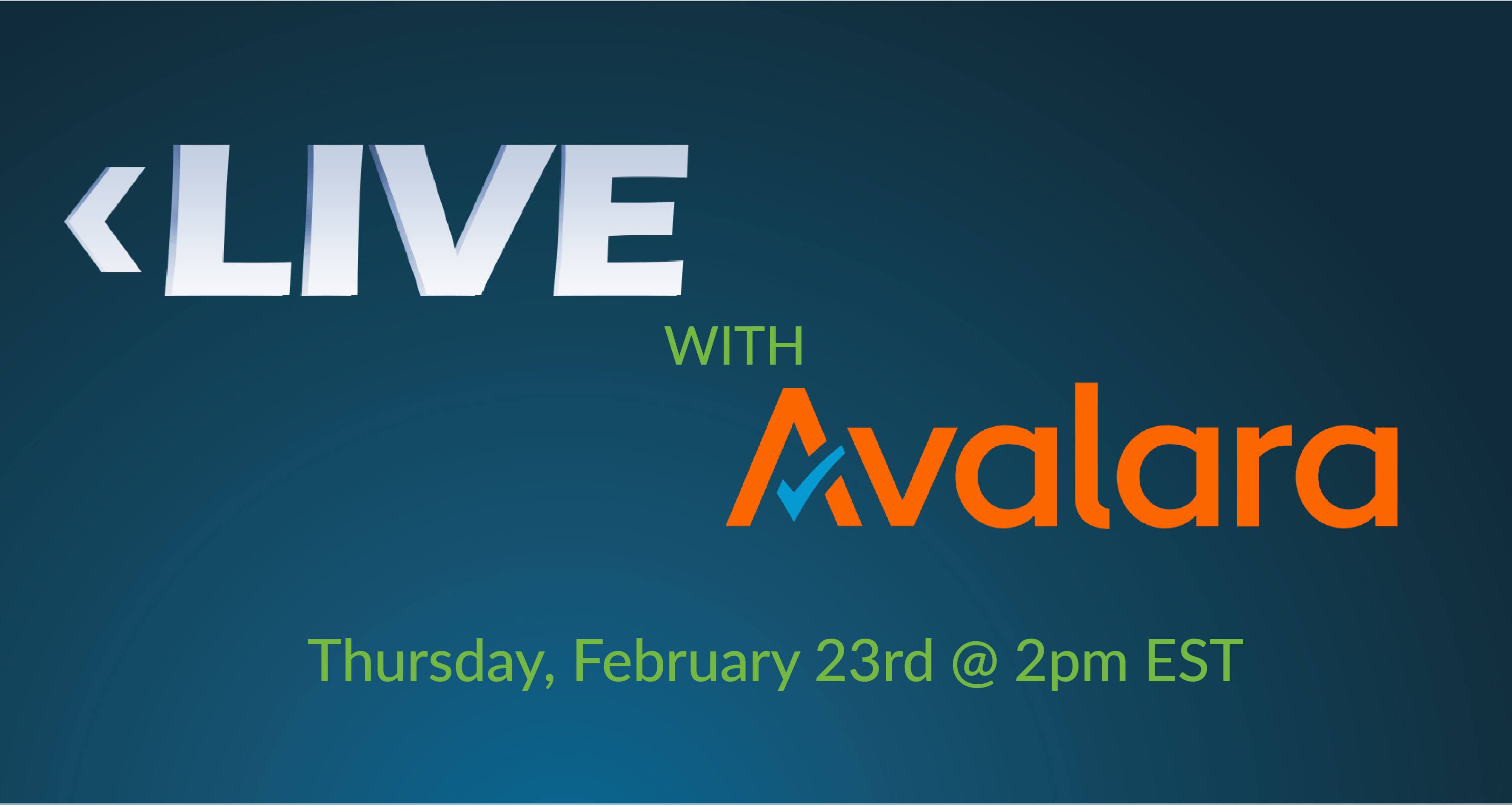 RKL23 - LIVE with Avalara!